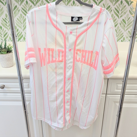 Simpsons | Tops | Wild Child Lisa Simpson Womens Baseball Jersey Large ...
